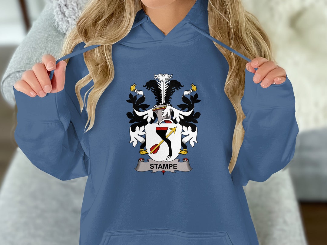 Custom Heraldic Stamp Family Crest Norwegian Surname Apparel, Unisex ...