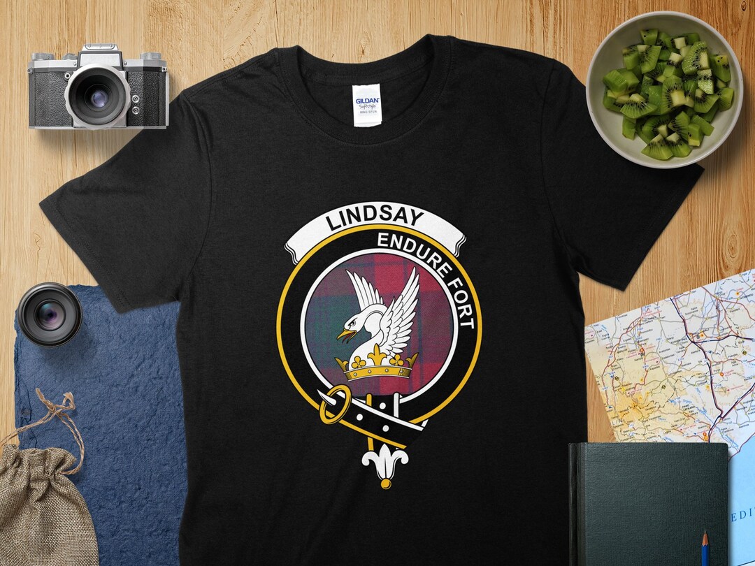 Lindsay Clan Crest Tartan Background, Choose Any Scottish Clan ...