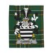 Carrell Irish Coat of Arms Blanket, Tartan Background Family Crest ...