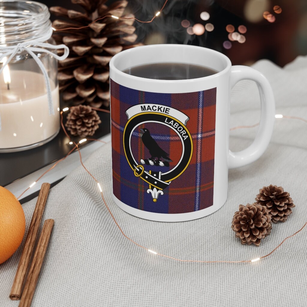 Clan Mackie Scottish Tartan Mug | Etsy