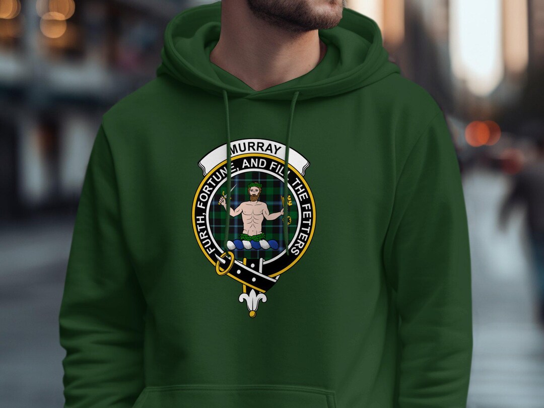 Murray Scottish Clan Crest Tartan Long Sleeve Tee, Hoodie, Sweatshirt ...