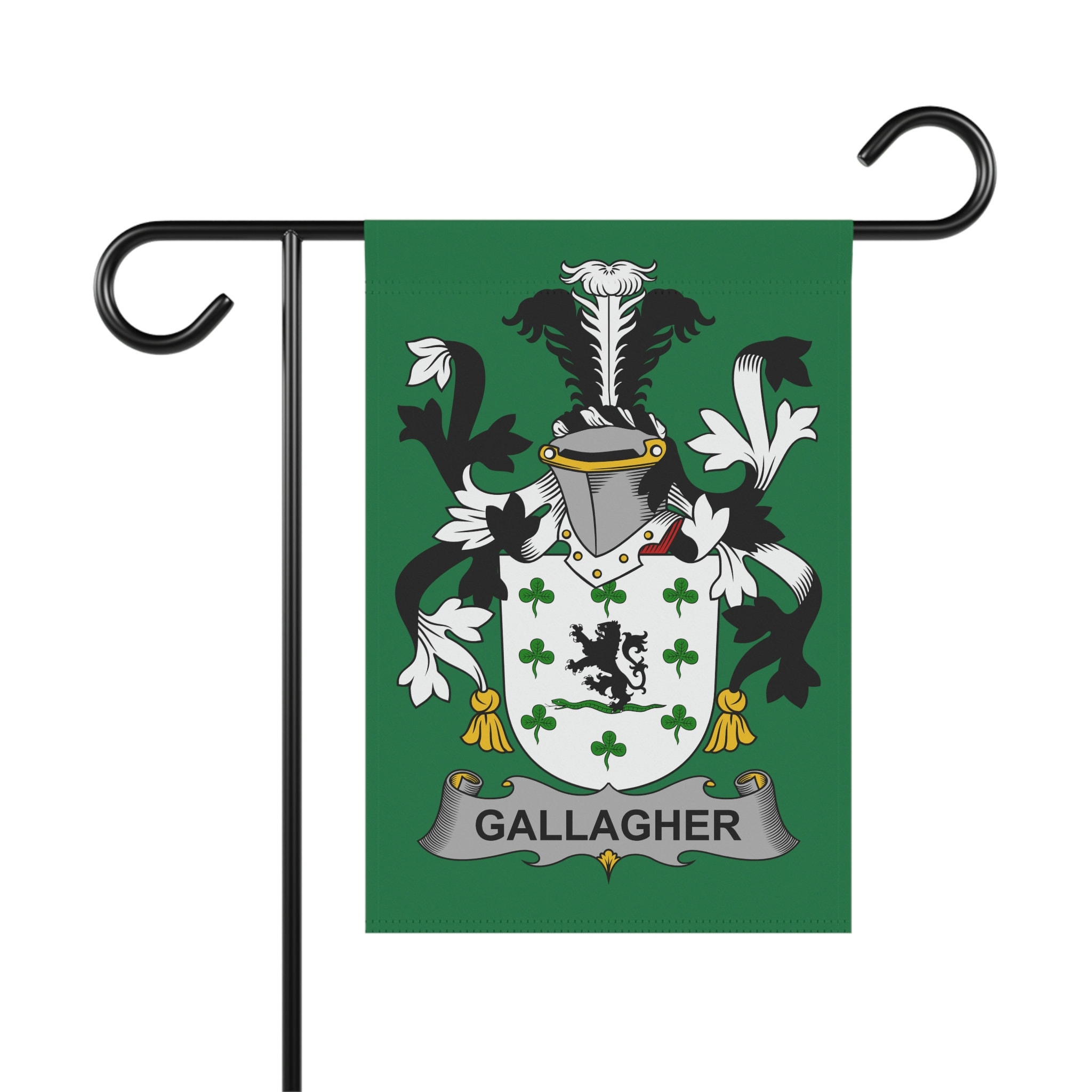 Gallagher Family Coat of Arms Irish Flag Irish Family Name - Etsy
