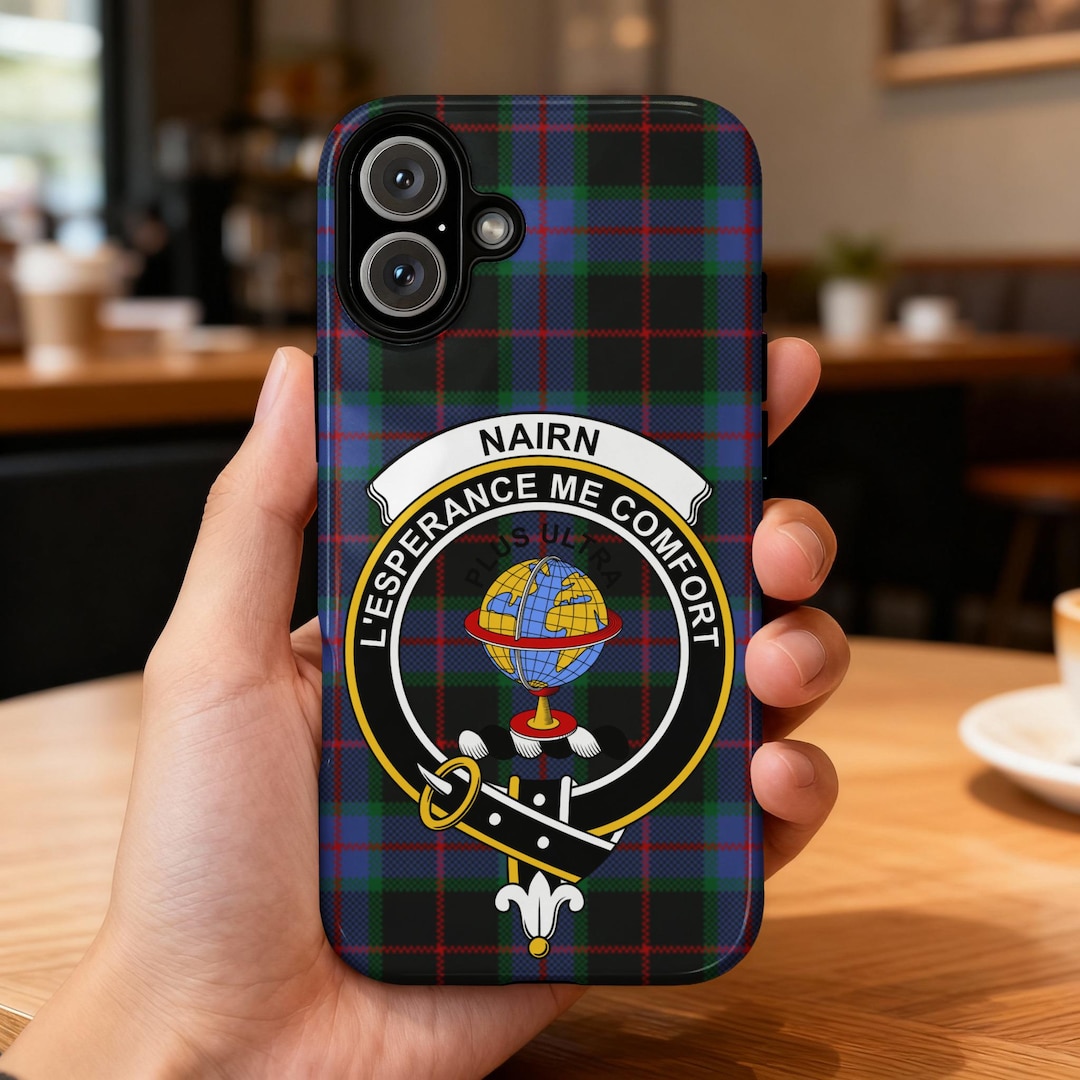 Nairn Scottish Clan Tartan Cell Phone Case, Scotland Heritage, Unique ...