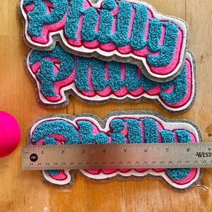 Handmade Handcranked Chainstitch Embroidered Philly Chenille Vintage Patch - Etsy