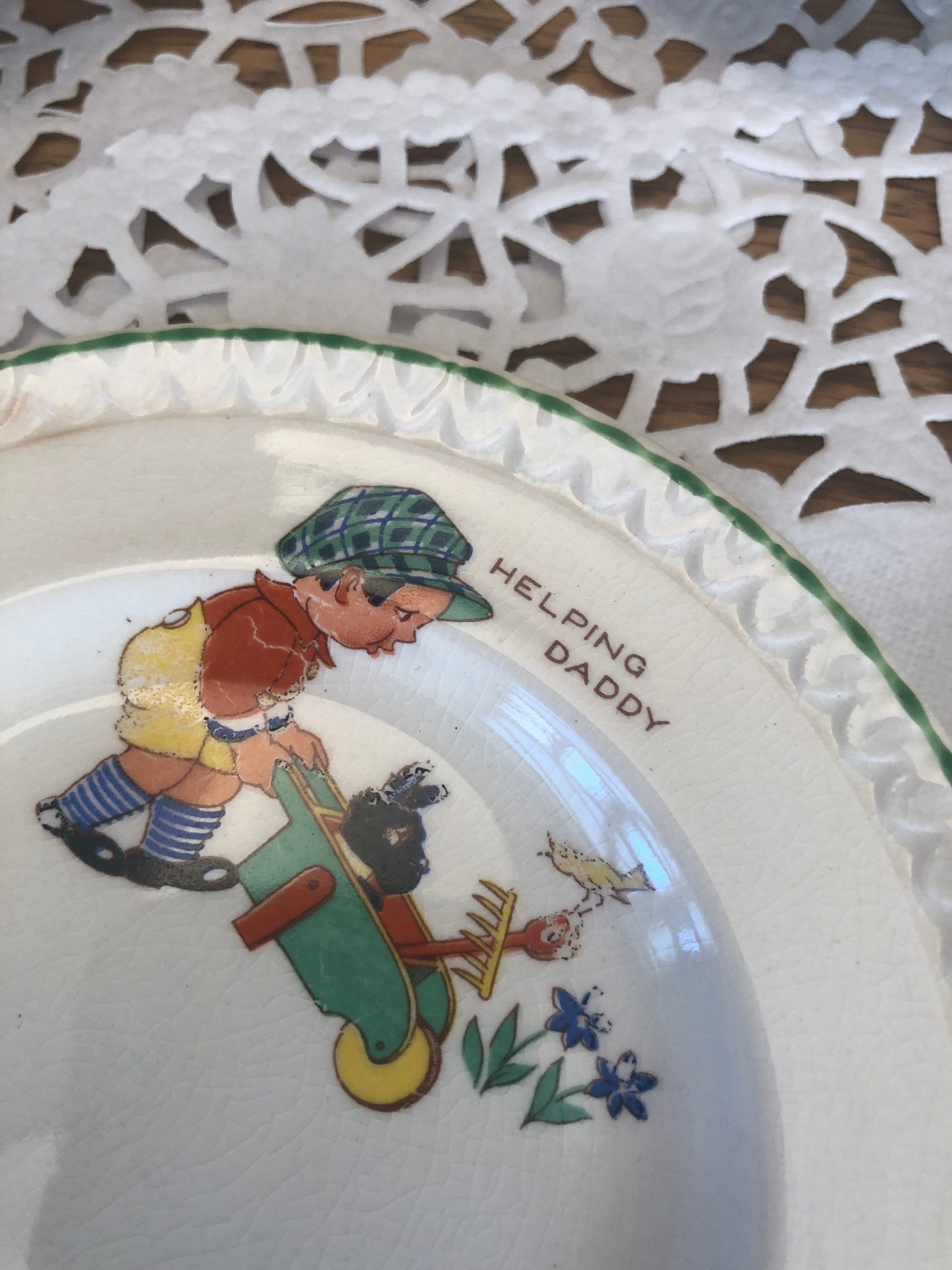 1940’s Bilton’s Made in England ‘betty’s Tea Party’ Child’s China ...