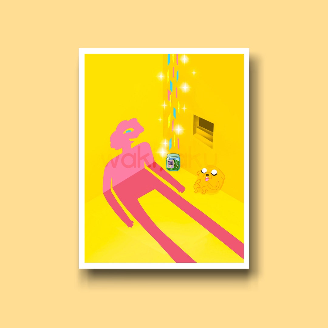 Prismo and Jake Print//adventure Time/fan Art - Etsy Canada