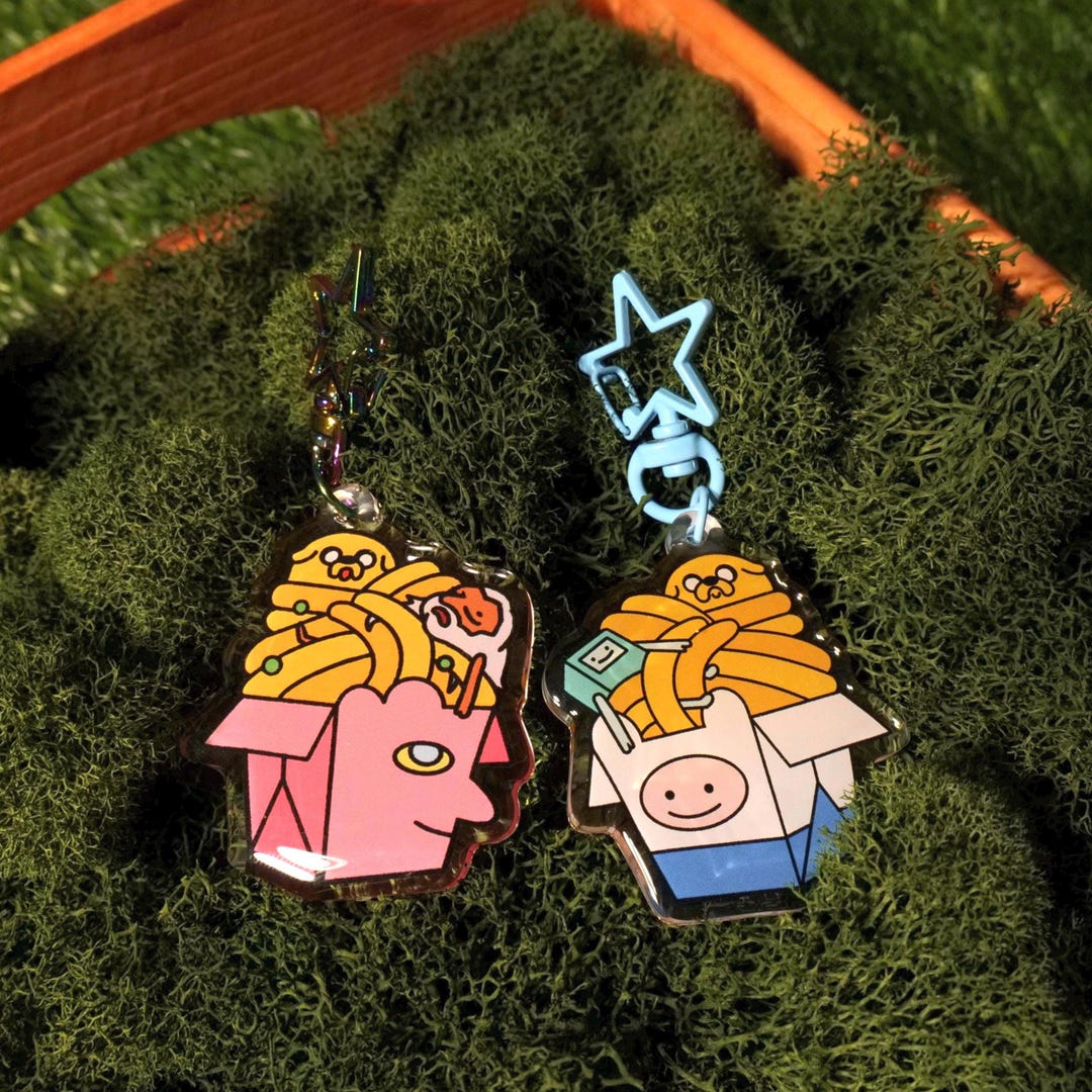 Prismo & Jake/finn, Jake and BMO Take-out Box Acrylic Adventure Time ...