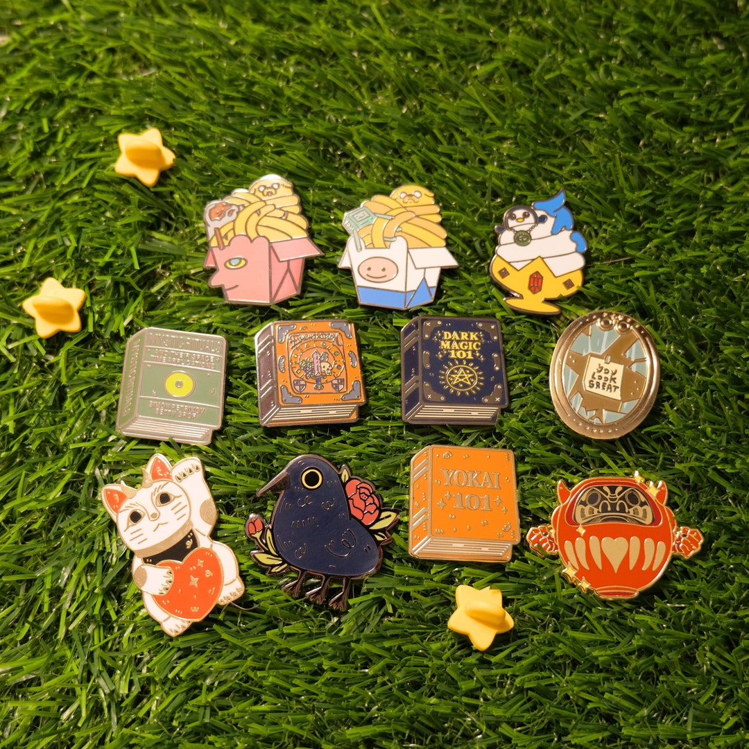 Adventure Time & Fantasy Pin Set Hard Enamel Pin - Etsy