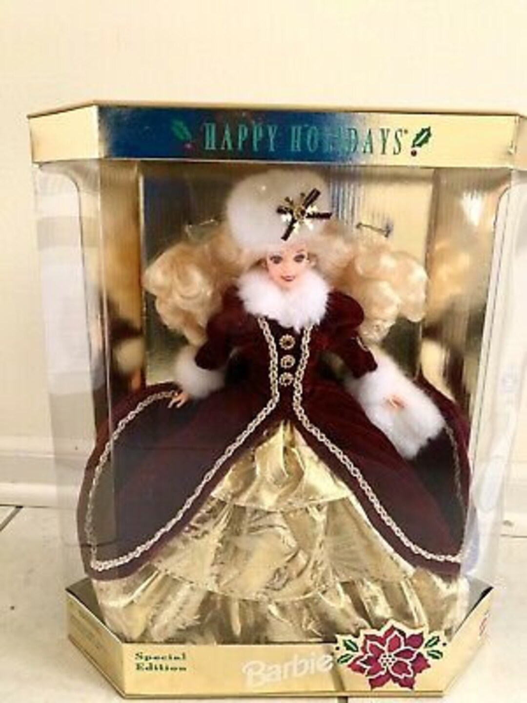 Doll Barbie 1996 Happy Holidays Barbie New Dolls - Etsy