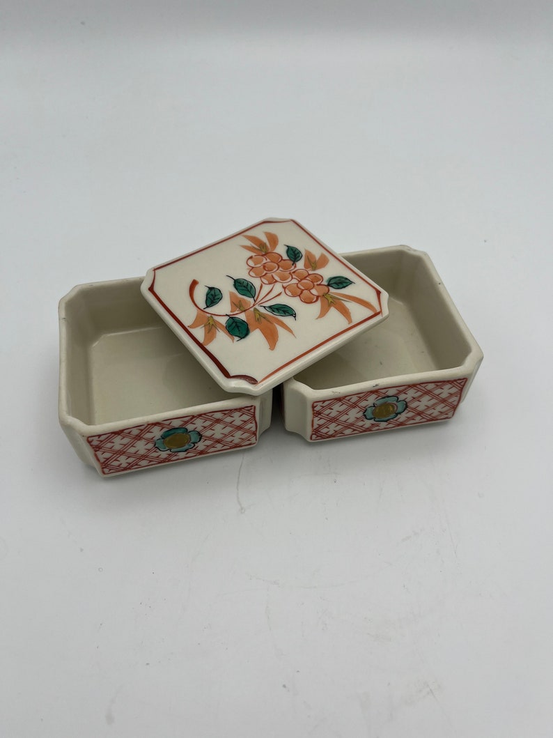 Porcelain Box With Compartments, Chinese Box - Etsy