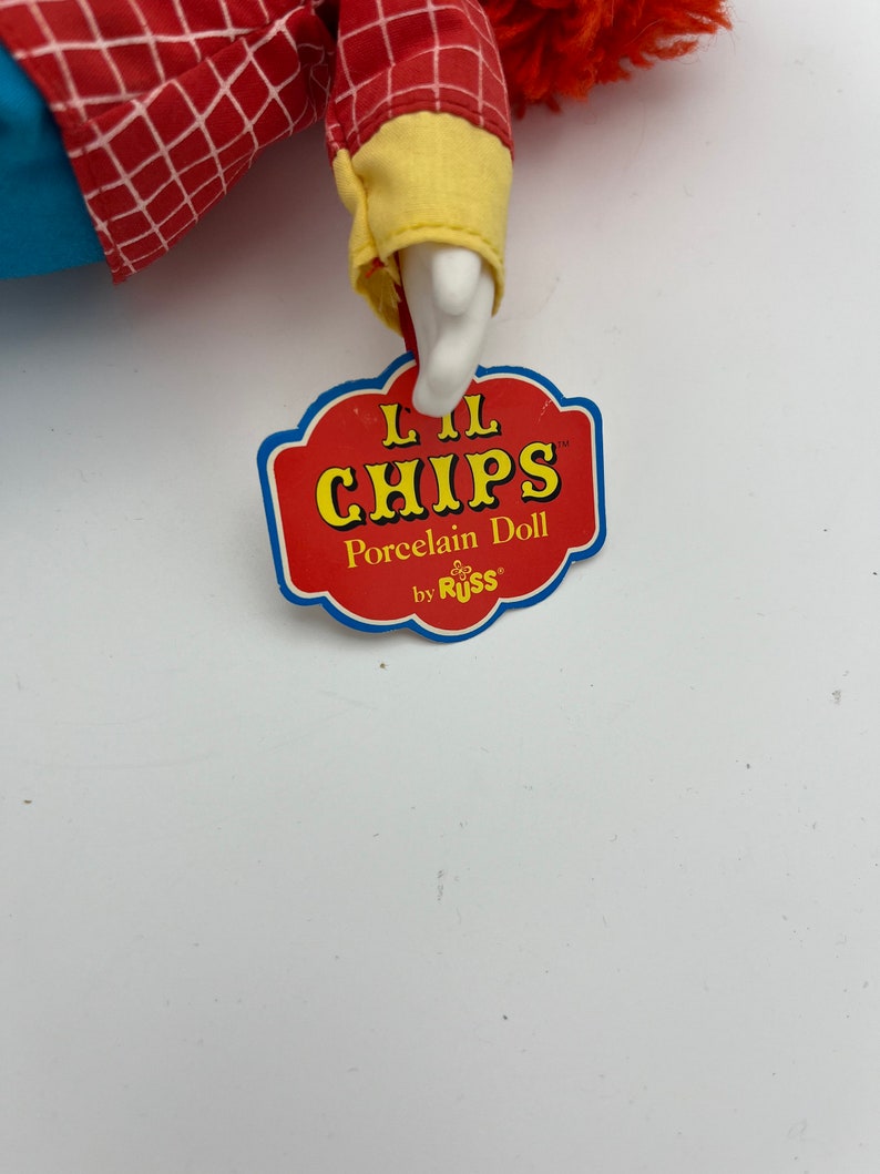 Vintage L'IL Chips Porcelain Clown Doll RUSS - Etsy
