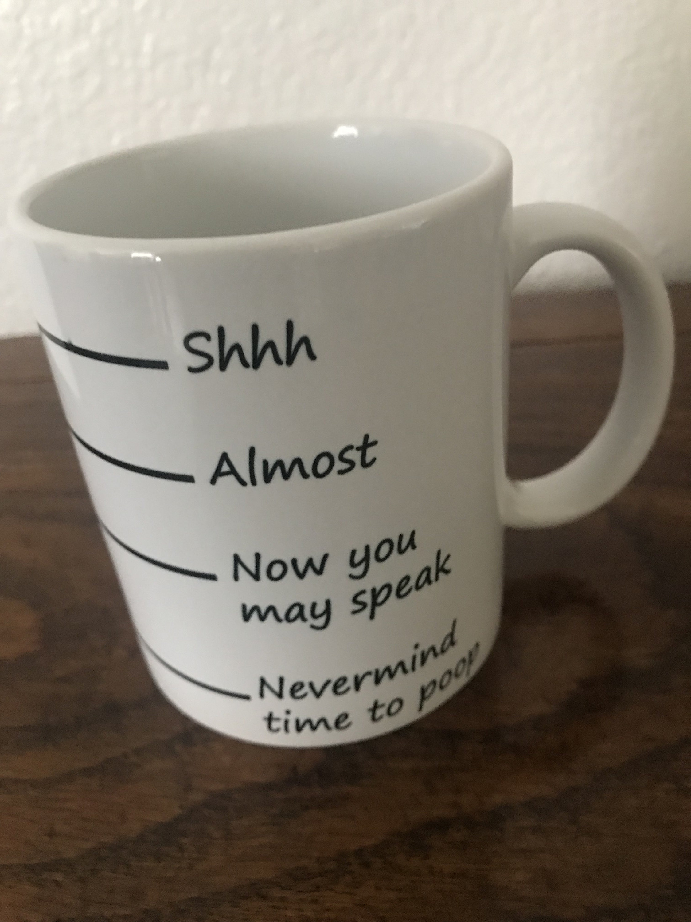 Now You May Speak, Coffee Mug Vynil Decal, DIY Coffee Cup Decal - Etsy