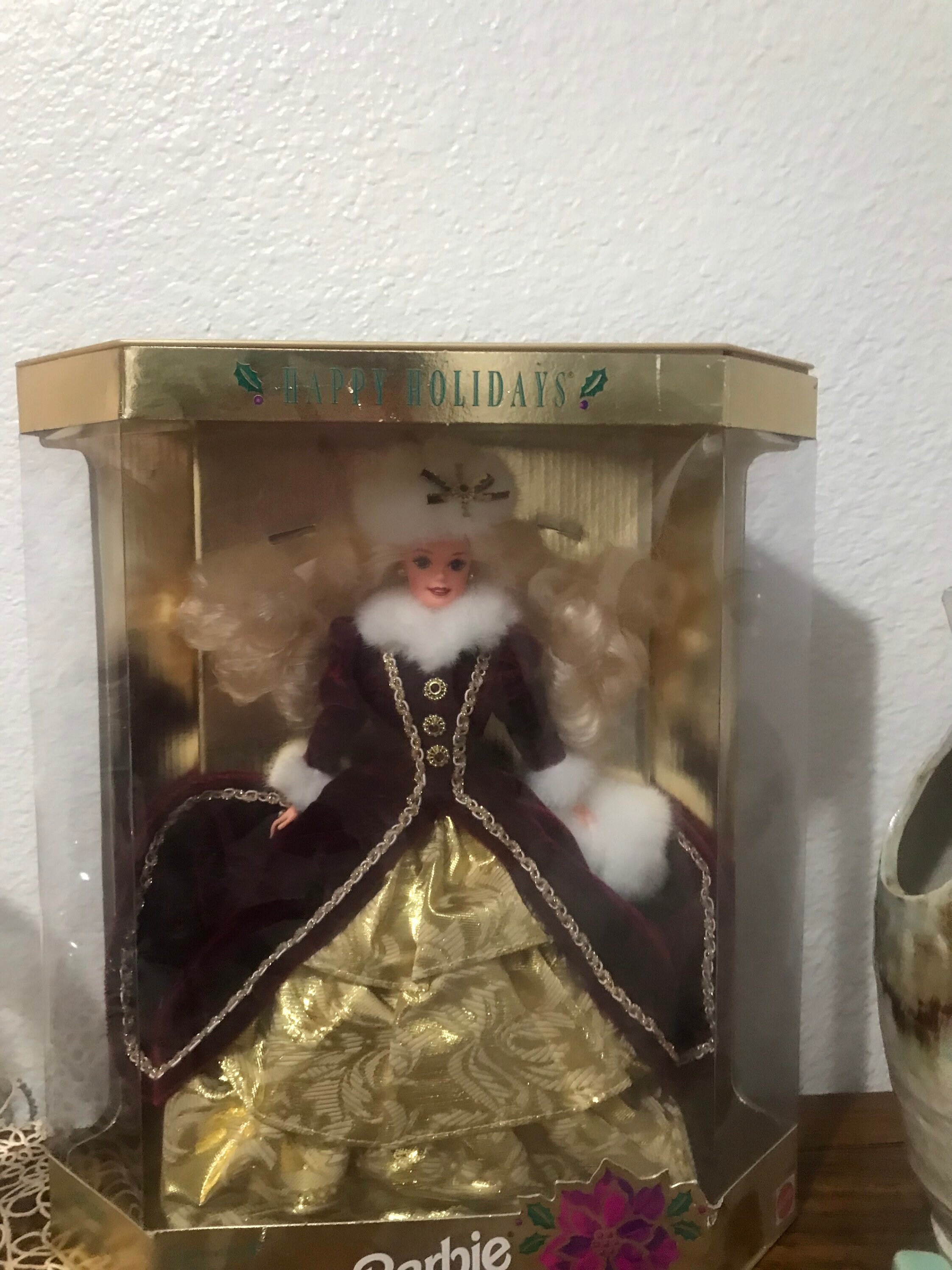 Doll Barbie 1996 Happy Holidays Barbie New Dolls - Etsy
