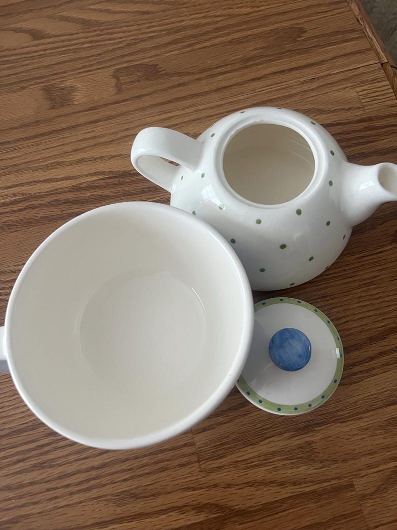Collectible Stacking Teapot and Mug - Etsy