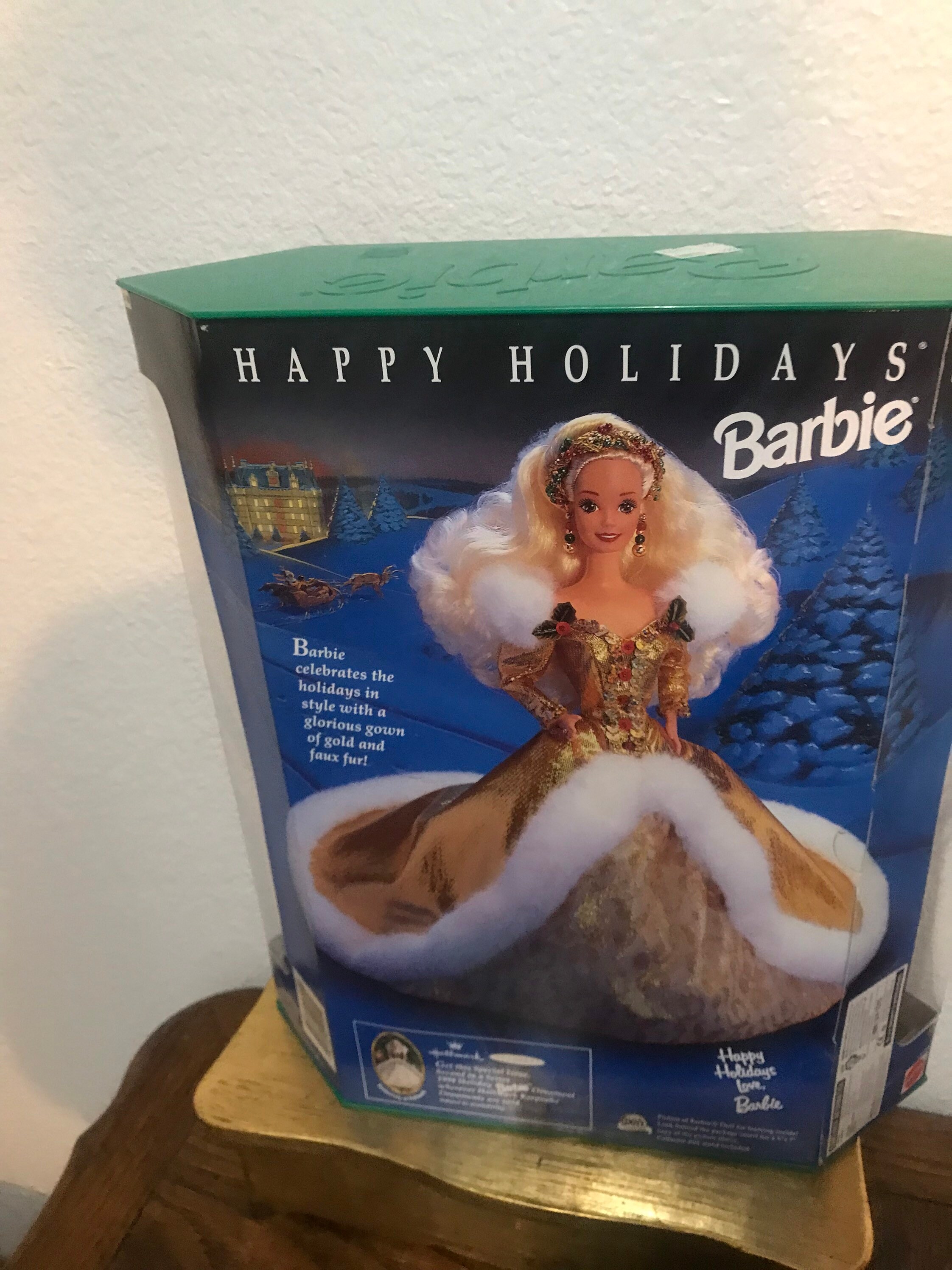 Doll Barbie 1996 Happy Holidays Barbie New Dolls - Etsy