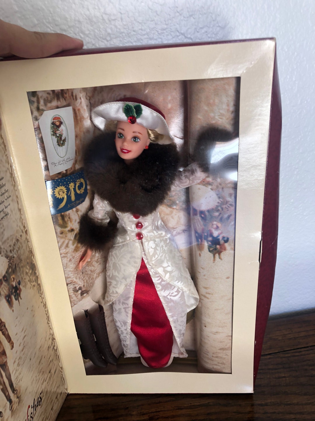 Barbie Doll Holiday Memories Hallmark Cards 1995 Mattel Christmas ...