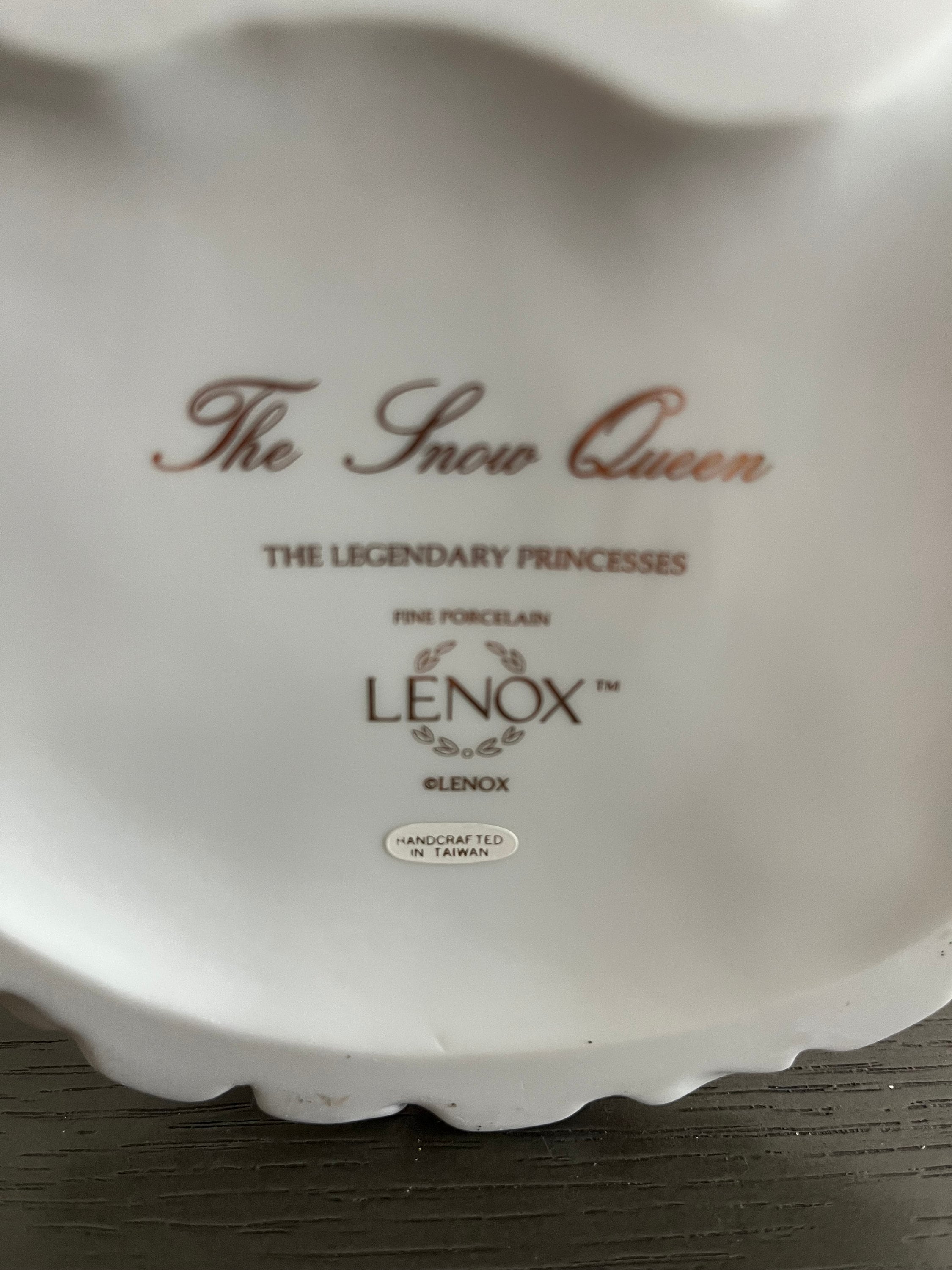 1987 Lenox Legendary Princesses Figurine the Snow Queen, Excellent ...