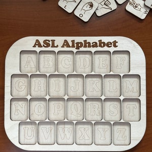 ASL Alphabet Puzzle , American Sign Language Puzzle , Alphabet Puzzle ...
