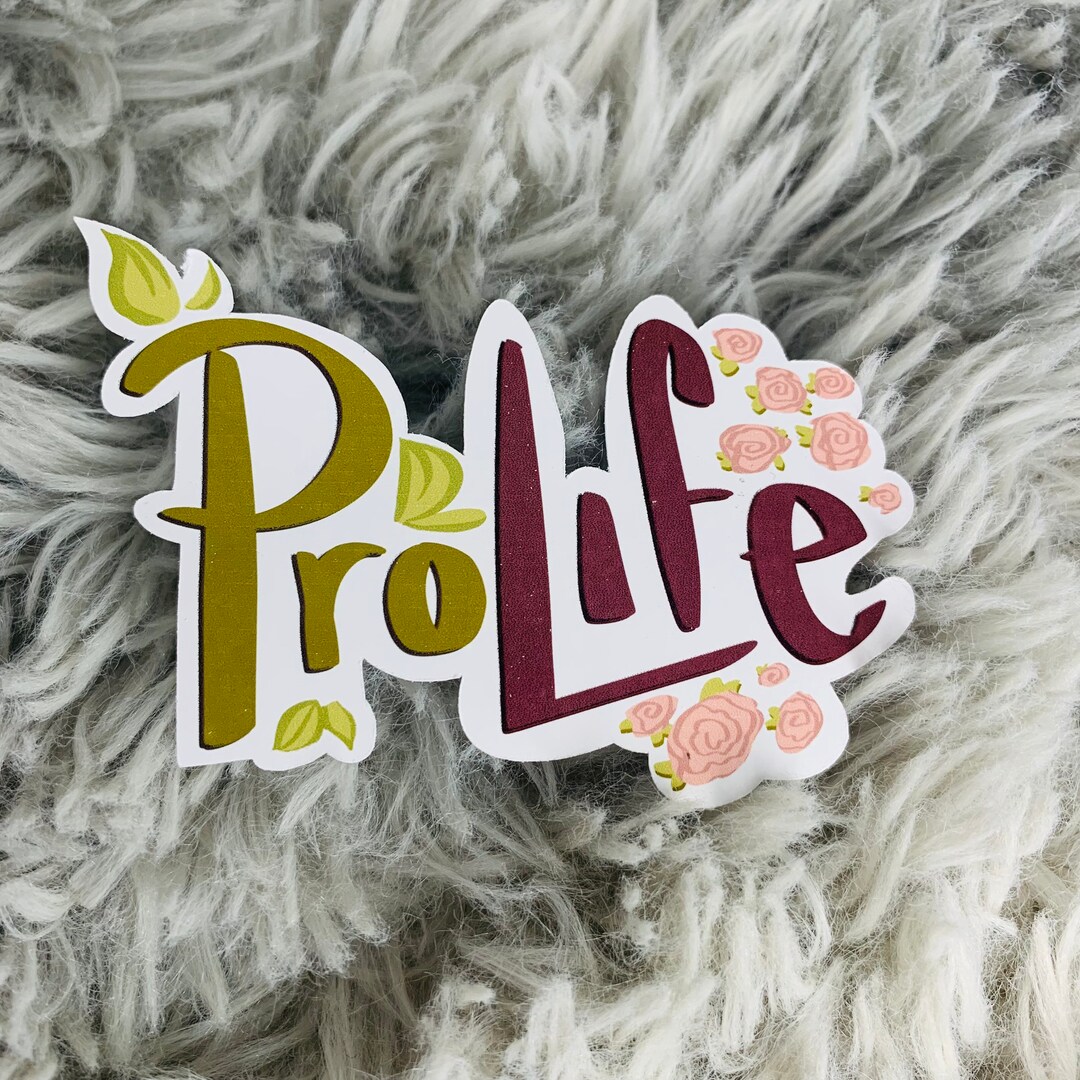 Pro Life Sticker, Waterproof New Cute, Pretty Prolife Merch, Gift - Etsy
