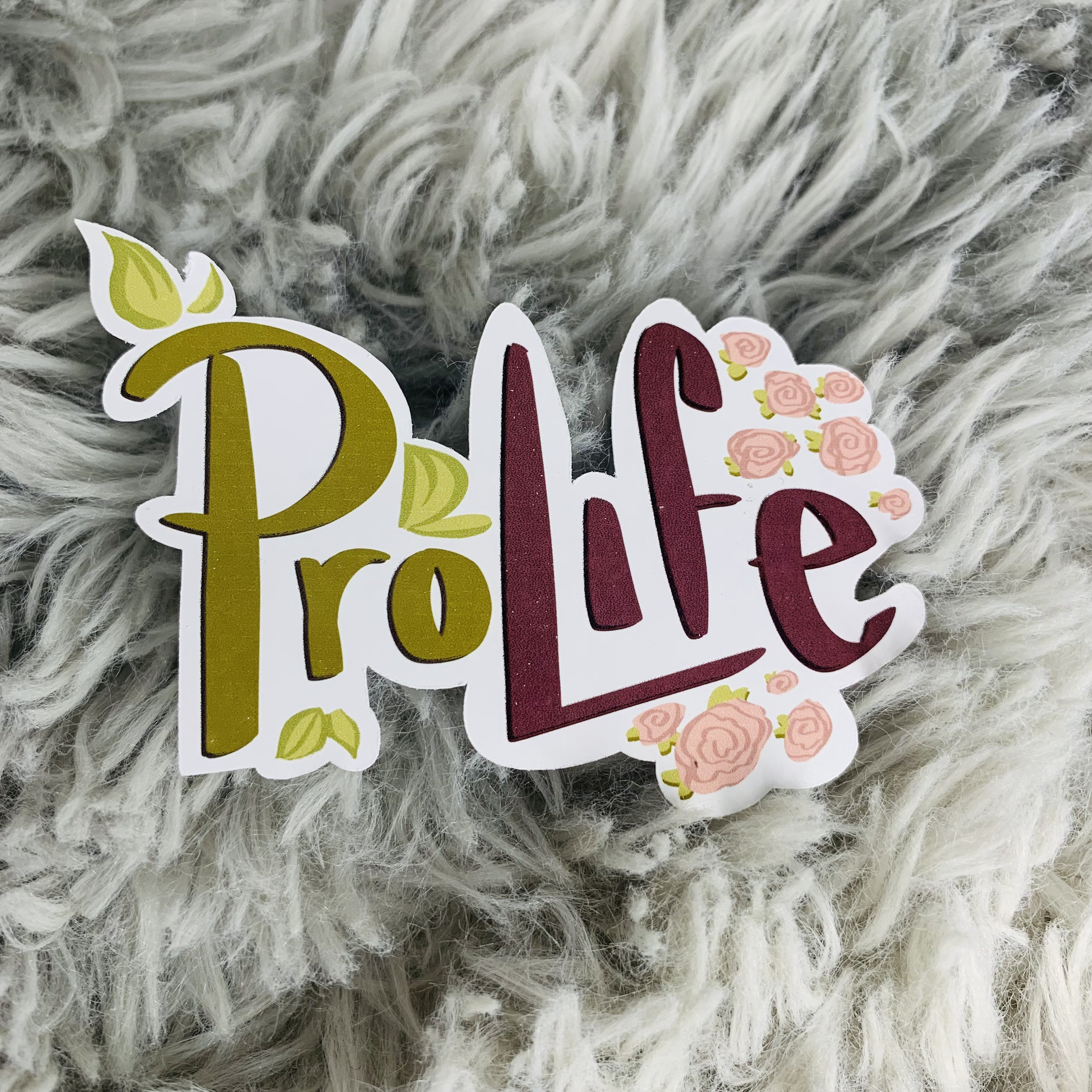 Pro Life Sticker, Waterproof New Cute, Pretty Prolife Merch, Gift - Etsy