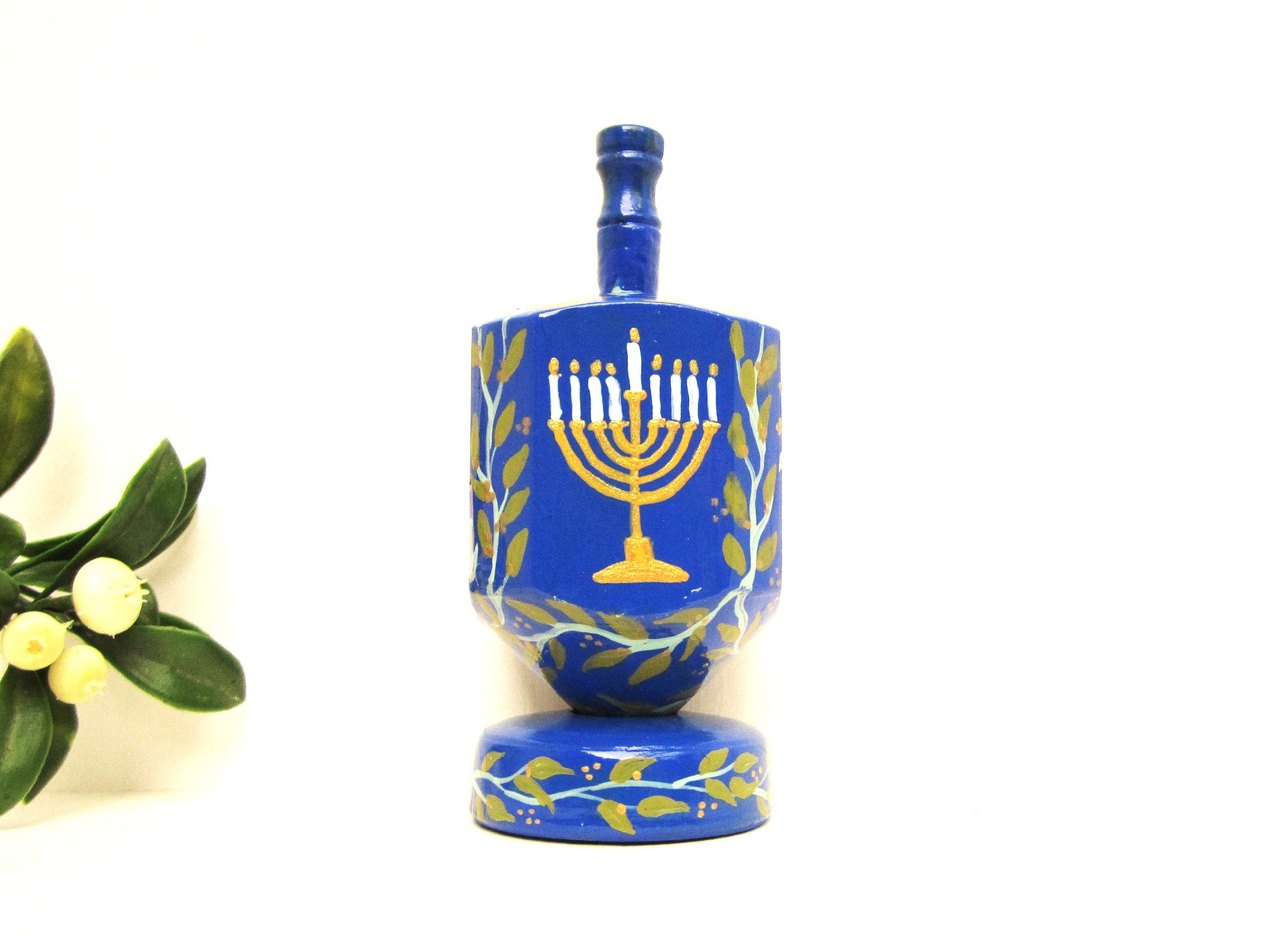 Hanukkah Dreidel Personalized Dreidel Collectible Dreidel Handmade ...