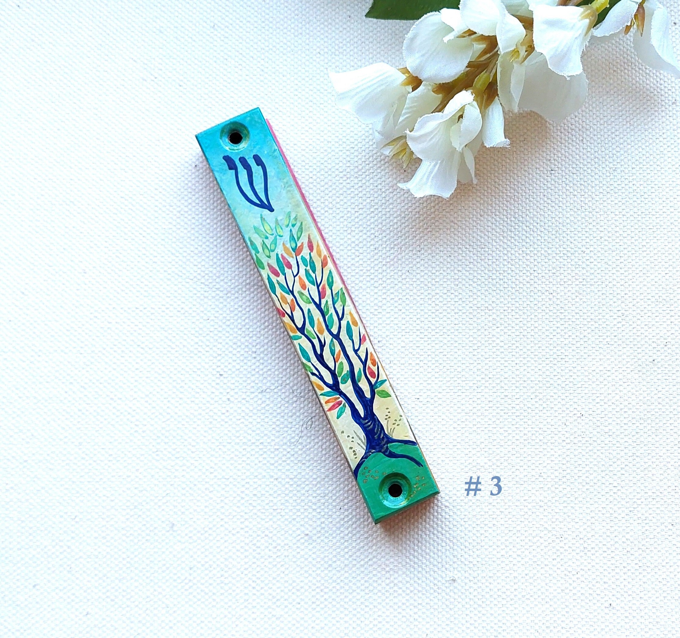 Mezuzah Tree of Life Mezuzah Case Handmade Mezuzah Jewish - Etsy