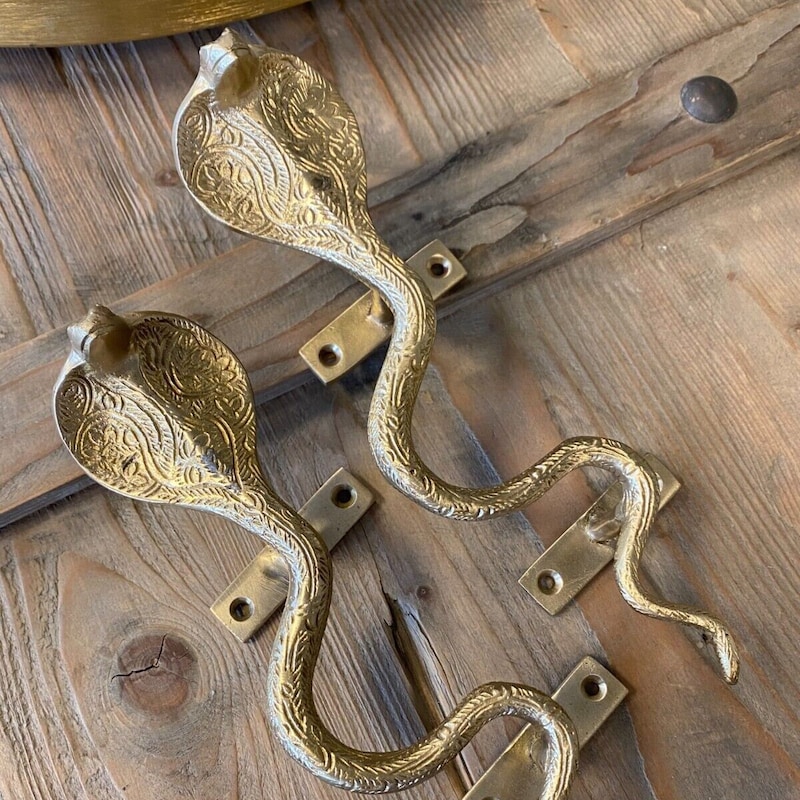 Snake Door Handle - Etsy