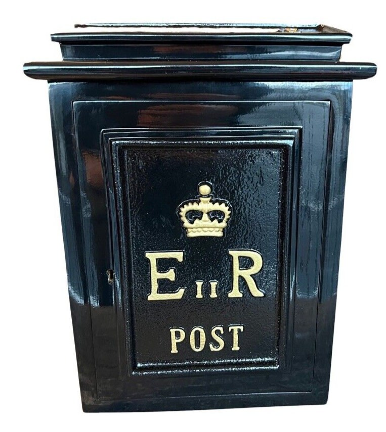 Royal Mail Wall ER Postbox Letter Box Queen Elizabeth Tribute - Etsy