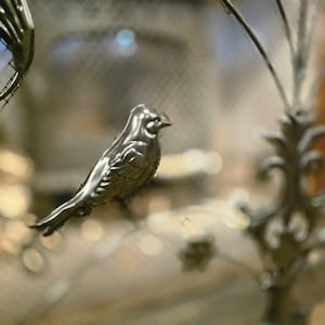 Fire Guard Screen Bird Design Decorative Metal Fire Screen Fire Guard ...