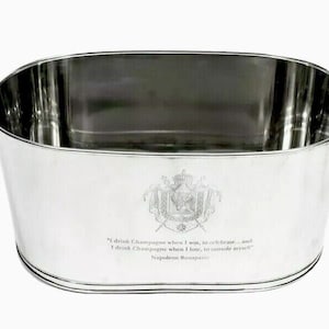 Lilly Bollinger, Napoleon Ice Bucket This Wonderful 3 Bottle Size Small ...