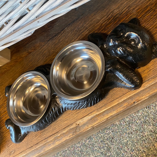 Fancy Cat Bowl - Etsy