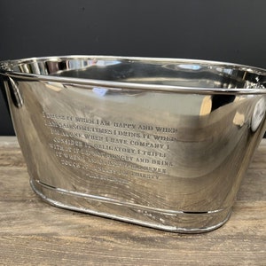 Lilly Bollinger, Napoleon Ice Bucket This Wonderful 3 Bottle Size Small ...