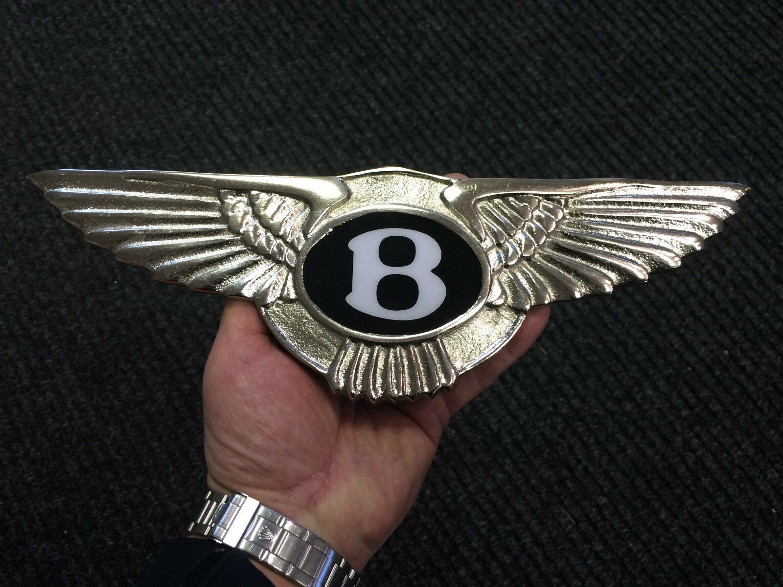 Bentley Sign Wings Polished Aluminium Plated Wings Flying B - Etsy