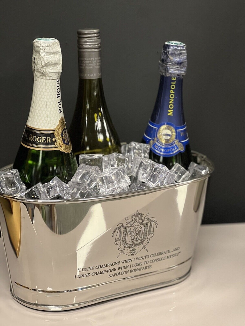 Lilly Bollinger , Napoleon Bollinger Medium Wine Champagne Bath Ice ...