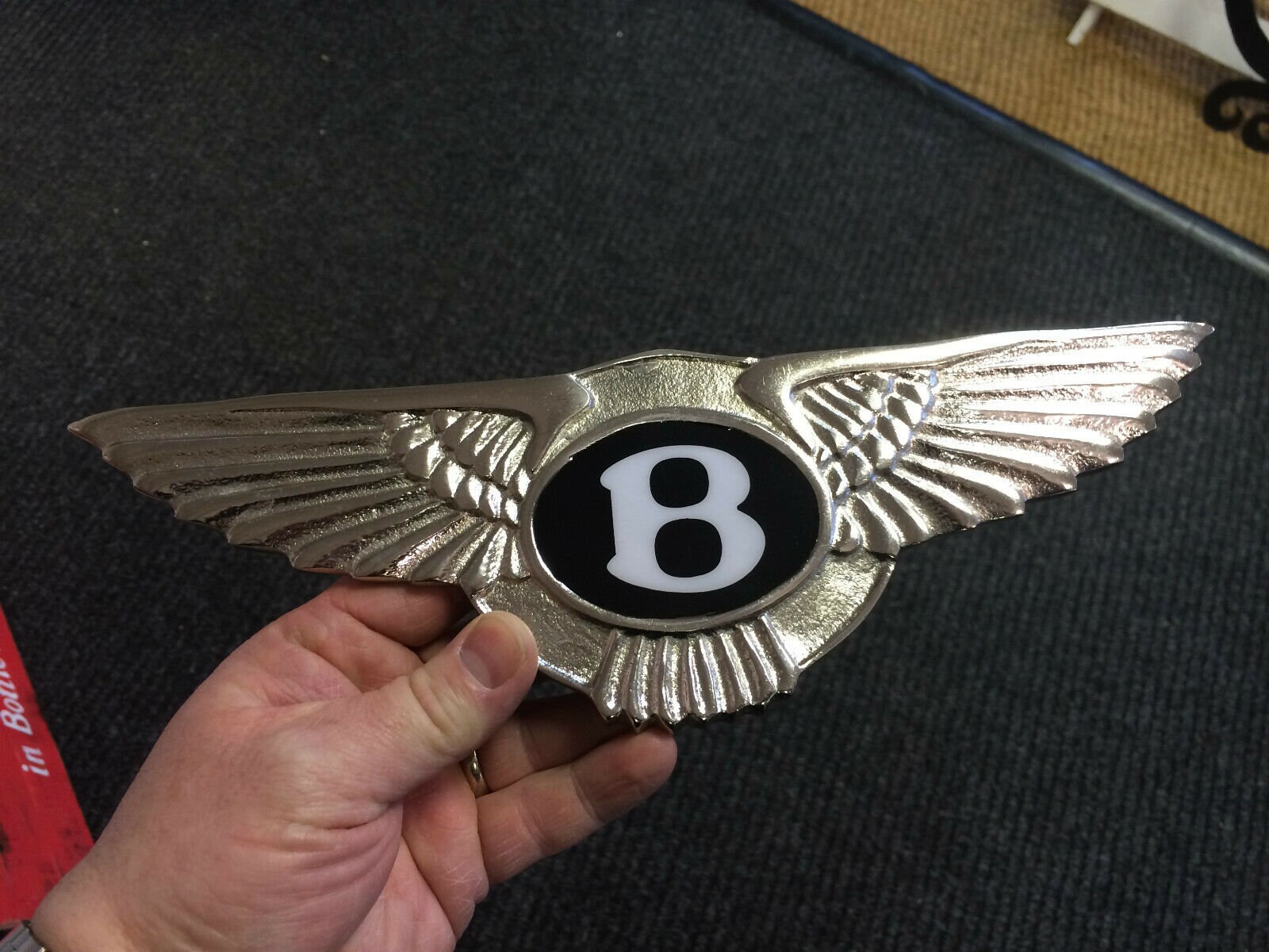 Bentley Sign Wings Polished Aluminium Plated Wings Flying B - Etsy