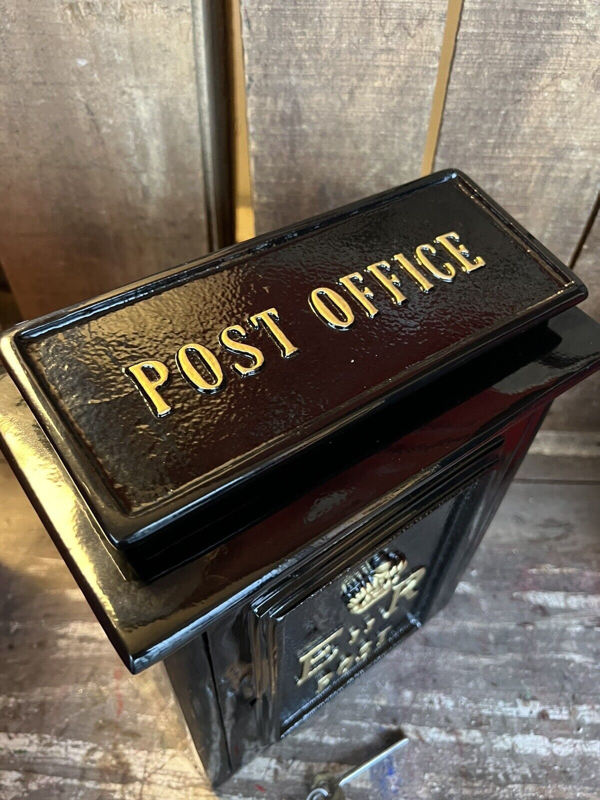 Royal Mail Wall ER Postbox Letter Box Queen Elizabeth Tribute - Etsy