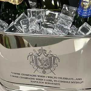 Lilly Bollinger , Napoleon Bollinger Medium Wine Champagne Bath Ice ...