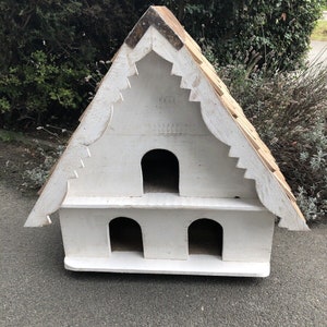 Vintage Style Dove Cote Large Hole for Doves 2 Tier Dovecote Wall Bird ...