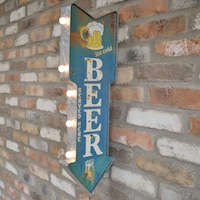 Beer Time Neon Sign, Beer Bottle Led Sign, Beer Time Neon Light, Beer ...