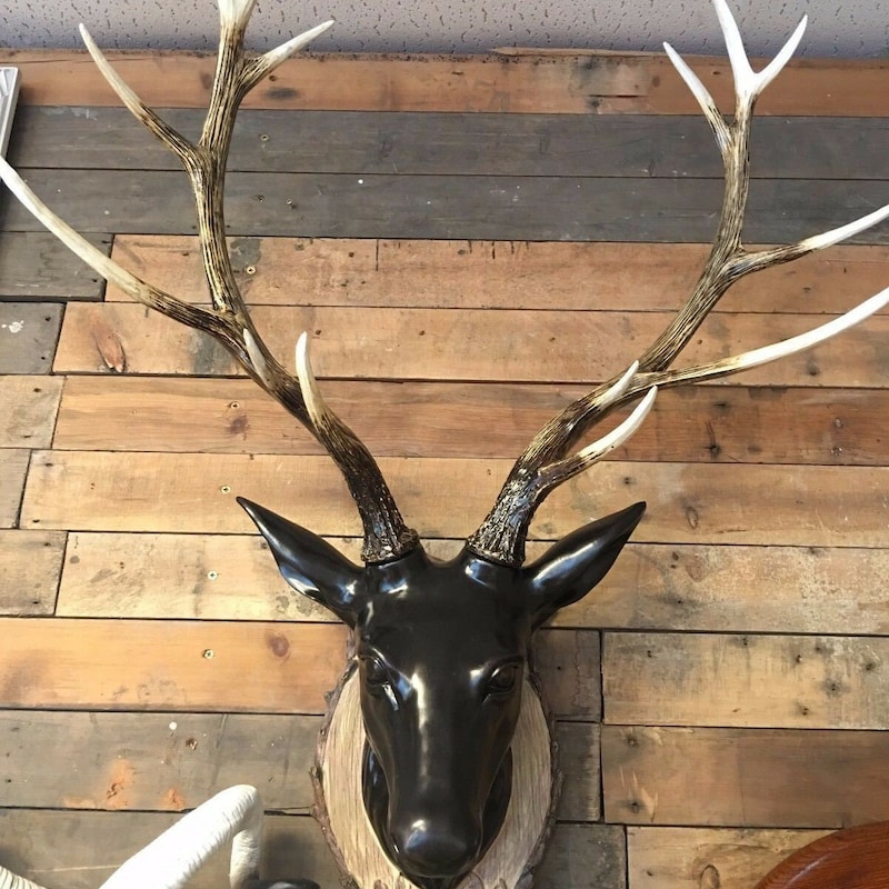 Stag Head - Etsy
