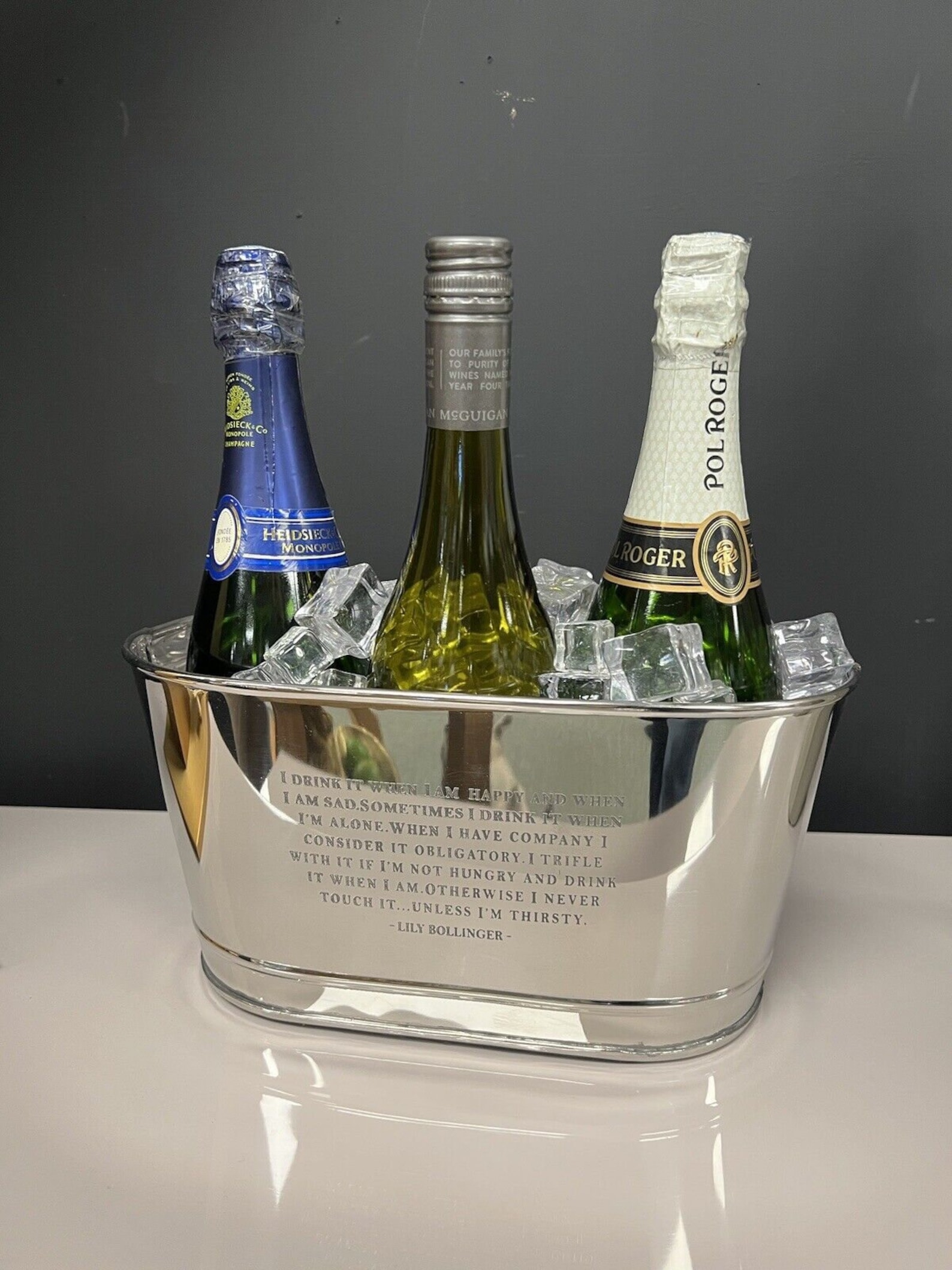 Lilly Bollinger Napoleon Bollinger Medium Wine Champagne - Etsy UK