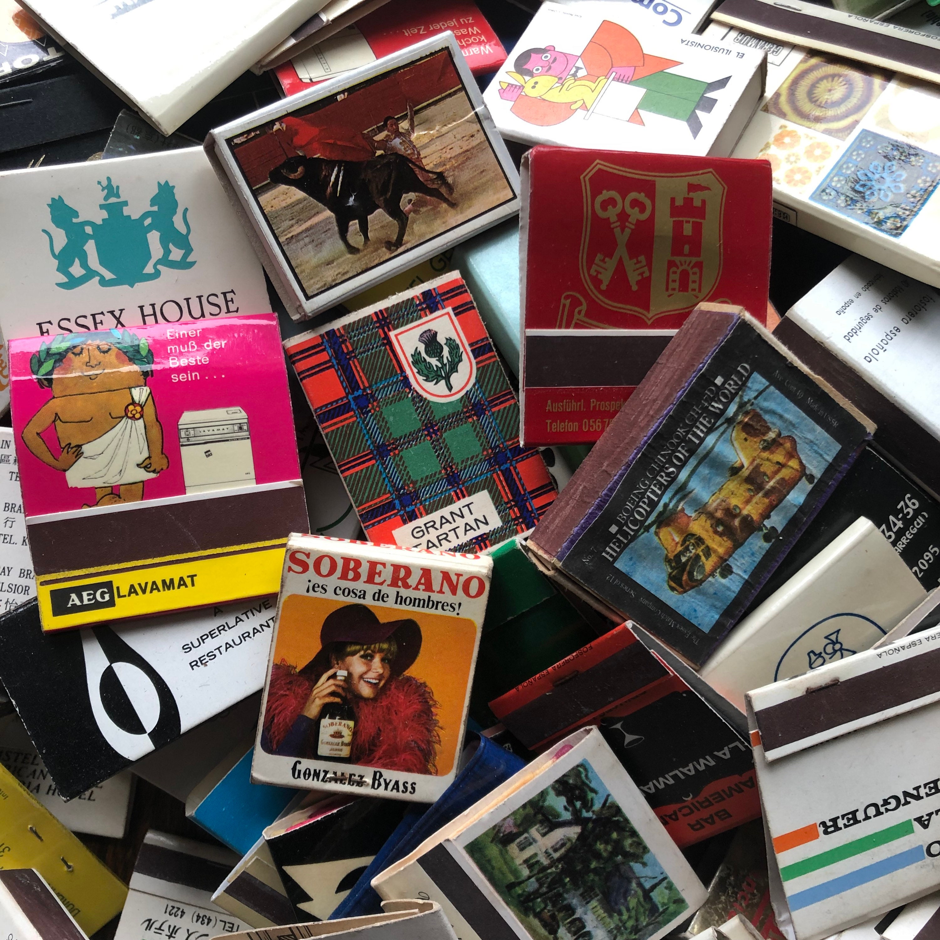 Vintage Collectable Matchbook /Matchbox Pack of 5. Randomly | Etsy