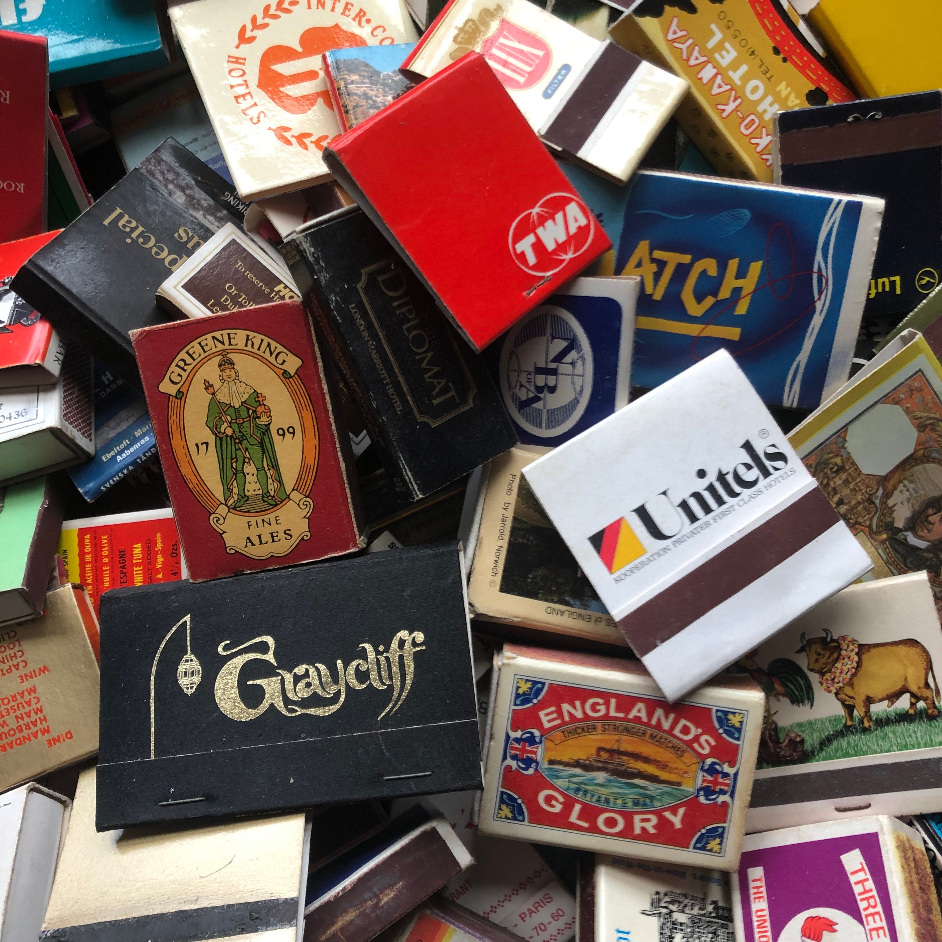 Vintage Collectable Matchbook /Matchbox Pack of 5. Randomly | Etsy