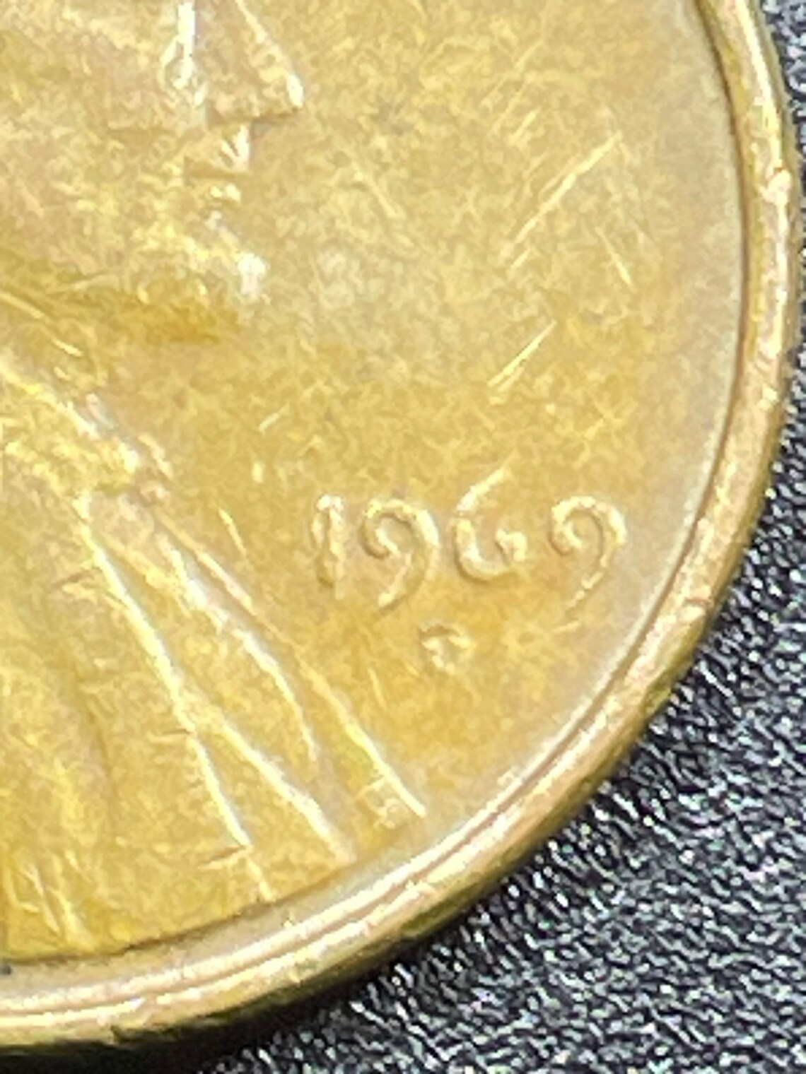 1969 D Penny No FG Initials Floating Roof - Etsy