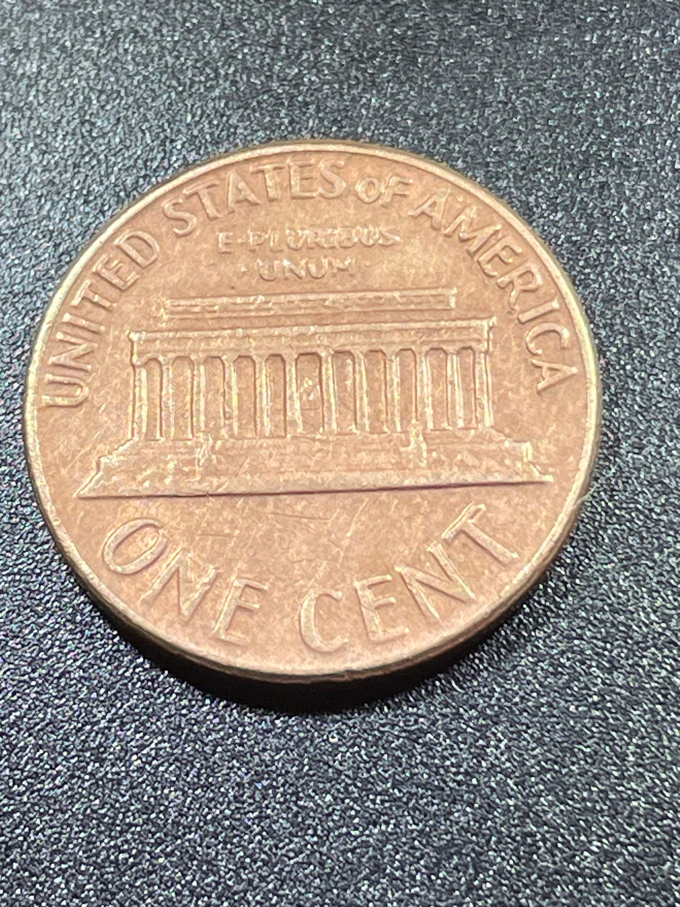 1970 D Penny No FG Initials Floating Roof Error - Etsy