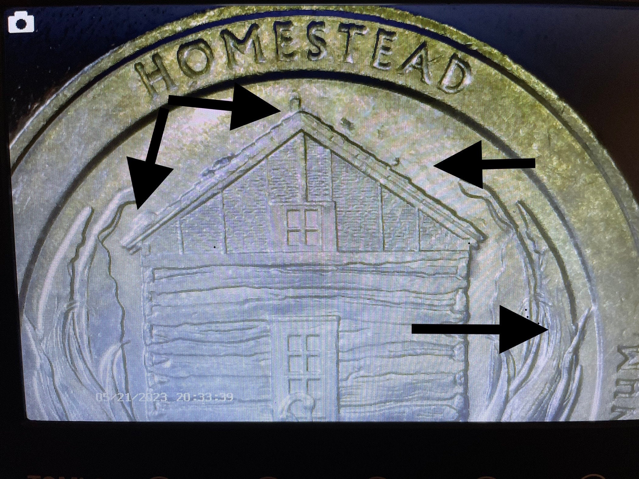 2015 P Homestead Quarter Multiple Die Chip Errors, Snow on the Roof - Etsy