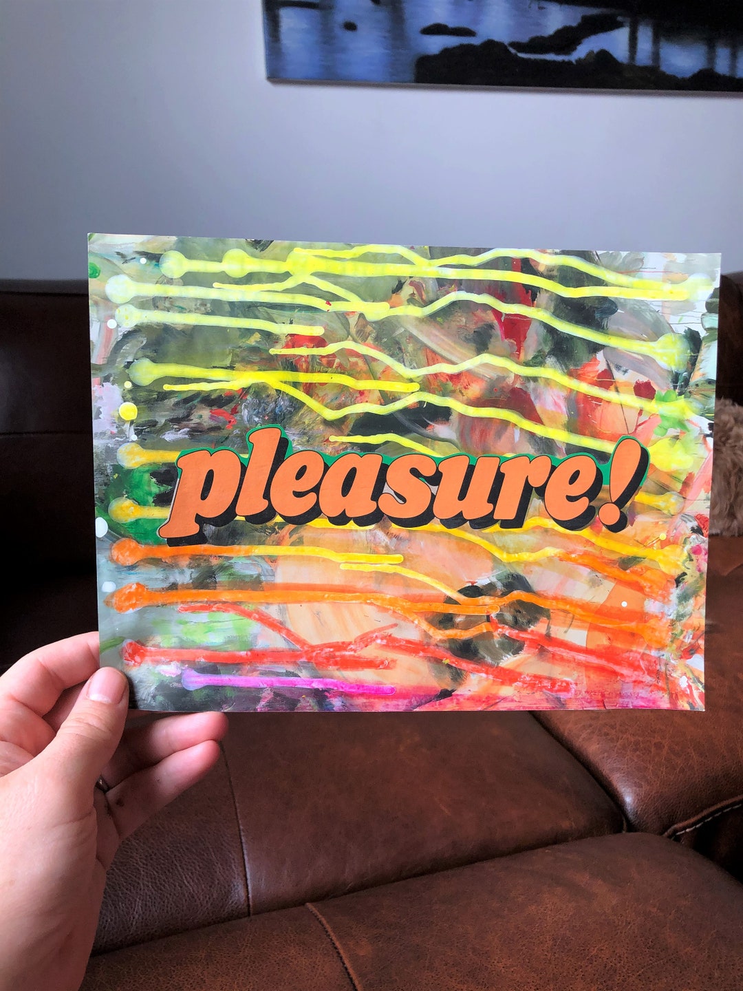 PLEASURE, Collage Art, Contemporary Art, Handmade, Pop Art - Etsy