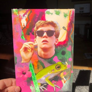 BREAKFAST CLUB, Collage Art, Contemporary Art, Pop Art, Mixed Media - Etsy