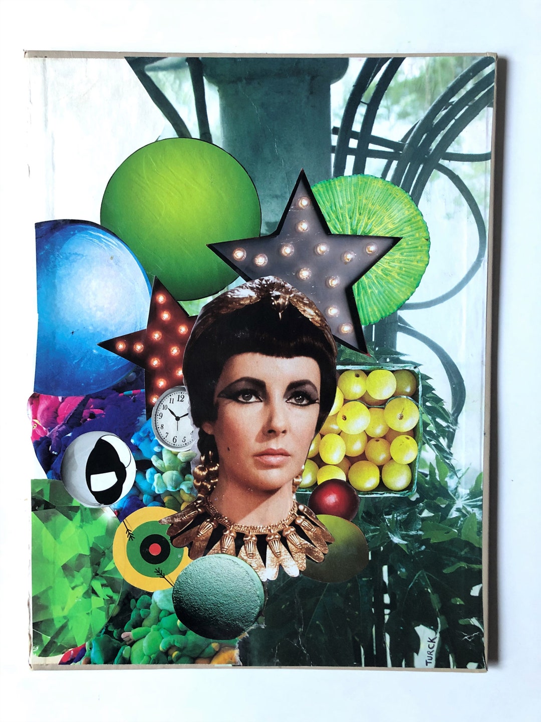 CLEOPATRA, Collage Art, Contemporary Art, Pop Art, Handmade - Etsy