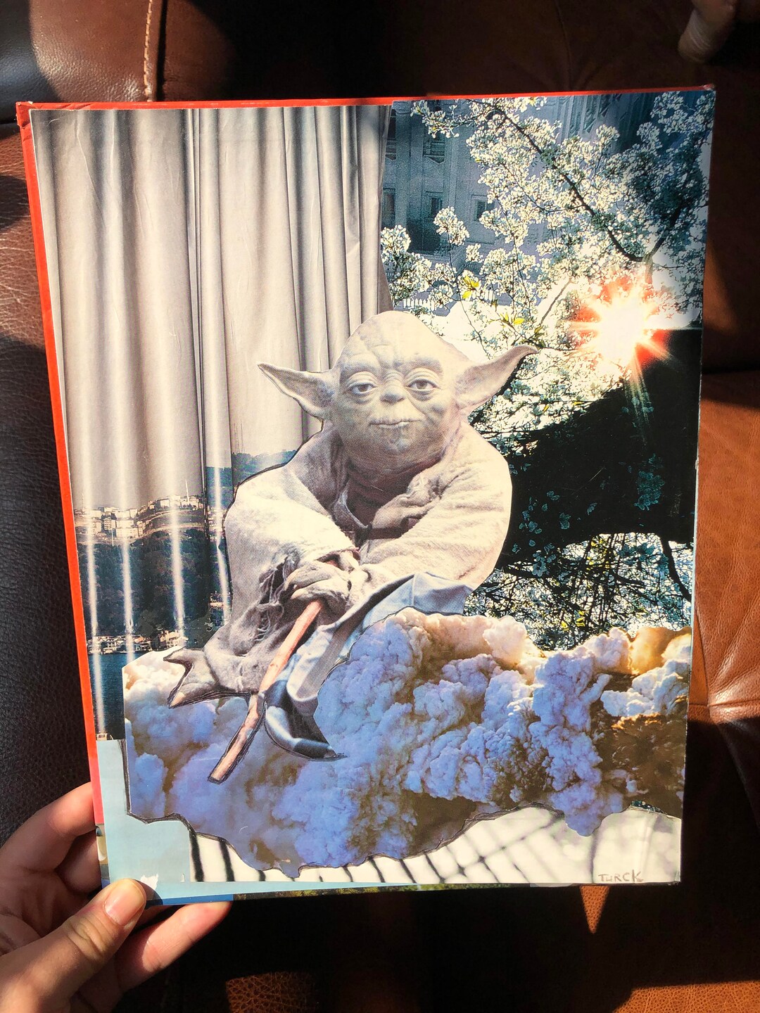 YODA Collage Art Star Wars Pop Art Scifi Art - Etsy